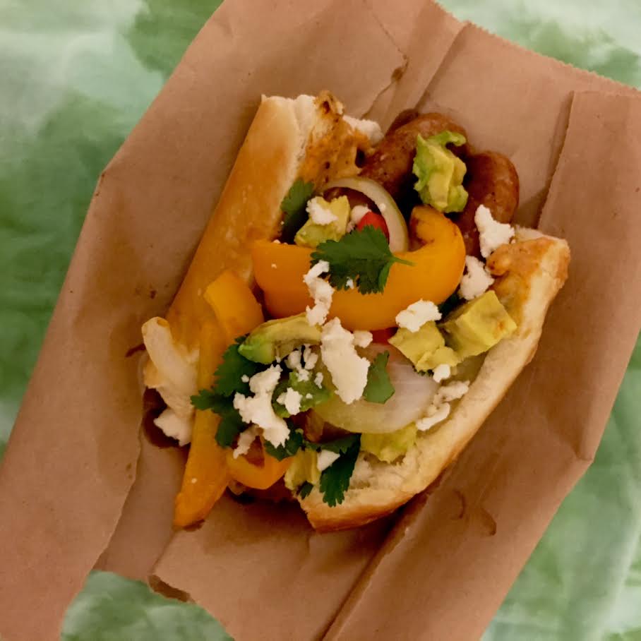 Chorizo Hoagies with Mole Aioli - Flocchini Sausage